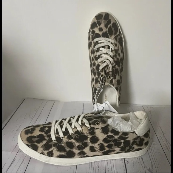 Old Navy | Shoes | Leopard Print Sneakers | Poshmark